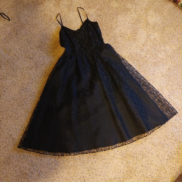 Uptown Expressions | Dresses | Black Lacy Dress | Poshmark